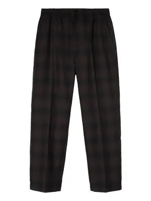 StÜssy Shadow Bryan Plaid Pant - Brown