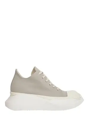 Rick Owens Lido Abstract Low Sneakers - Grey