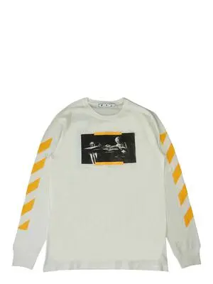 Off-White Caravaggio Painting Print Long-sleeve T-shirt - White