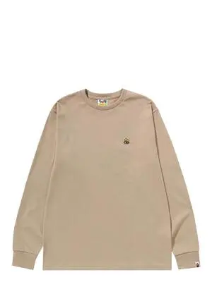 A BATHING APE Long-sleeve Tee - Tan