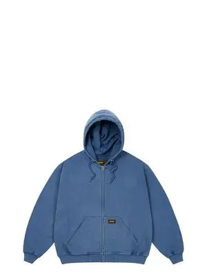PALACE Triple Stitch Zip Hood - Blue