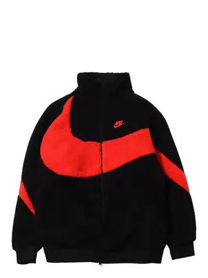 Nike Big Swoosh Reversible Boa Jacket - Red