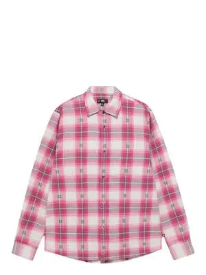 StÜssy Motif Plaid Shirt - Pink