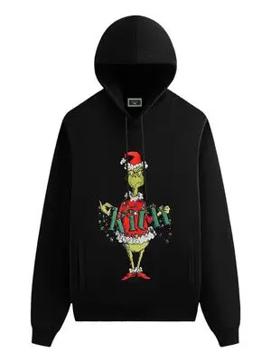 Kith X The Grinch Ornament Williams Iii Hoodie - Black