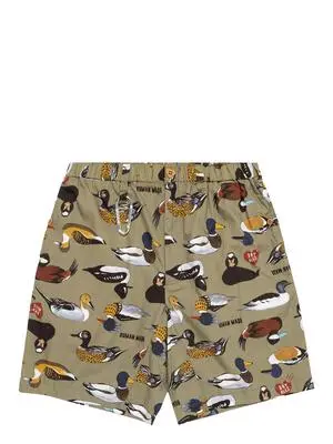 HUMAN MADE Duck Print Shorts - Green