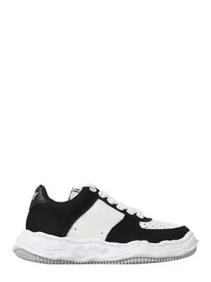 Mihara Yasuhiro Wayne Og Sole Canvas Low Sneakers - Black