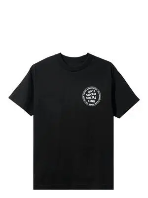 ANTI SOCIAL SOCIAL CLUB Never Again Tee - Black