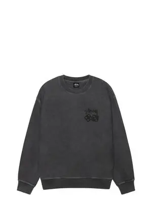 StÜssy Dice Crewneck Sweatshirt - Black