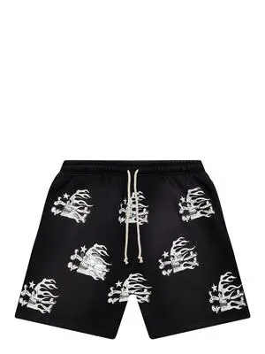 HELLSTAR Skull Shorts - Black