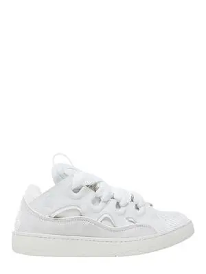 LANVIN Curb Sneakers White