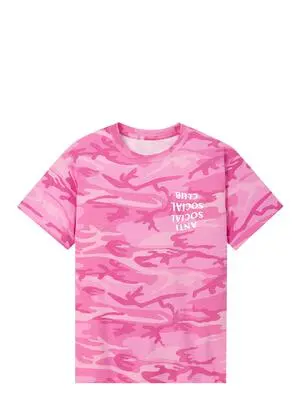 ANTI SOCIAL SOCIAL CLUB Mind Play Camo Tee - Pink