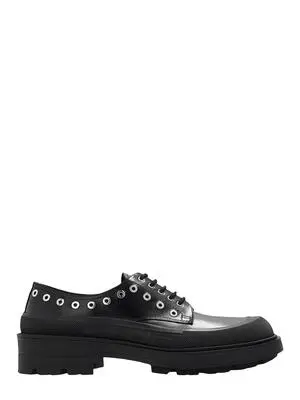 Alexander McQueen Eyelet Derby - Black