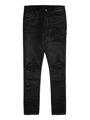 Amiri Waxed Mx1 Jeans - Black