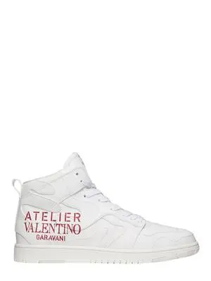 Valentino Garavani Atelier 07 High Top Sneaker - White