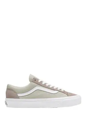 VANS Old Skool Premium Leather Sneakers - Grey