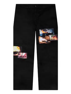 ANTI SOCIAL SOCIAL CLUB Burnout Work Pant - Black