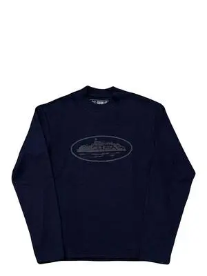 CORTEIZ Alcatraz Waffle Long-sleeve - Blue