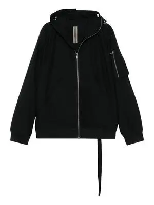 Rick Owens Gimp Flight Bomber Jacket - Black