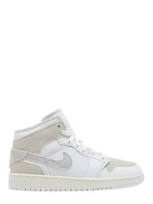 JORDAN 1 Mid Se Craft Gs Sneakers - White