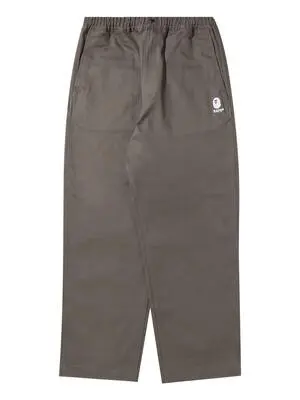 A BATHING APE Loose Fit Chino Pants - Grey