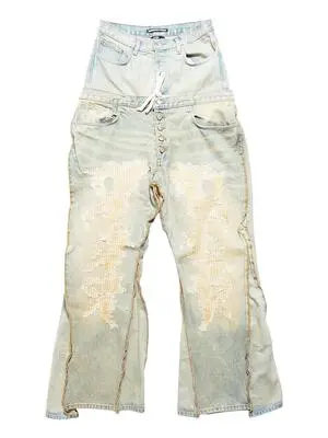 RIVINGTON ROI REBIS Fathers Garden He Rose 3 Jeans - Blue