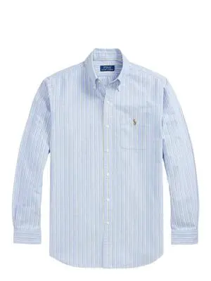 Polo Ralph Lauren Long-sleeve Classic Oxford Sport Shirt - Blue