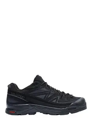 SALOMON X-alp Leather Sneakers - Black