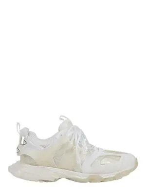 Balenciaga Track Sneaker With Clear Sole - Red