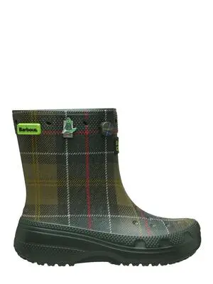 CROCS Barbour X Classic Boot - Green
