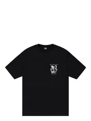 StÜssy Dog Crown Tee - Black