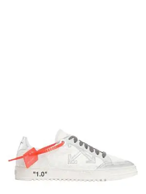 Off-White 2.0 Crocodile Sneakers - White