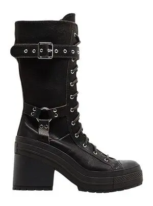CONVERSE Chuck 70 De Luxe Heel Xx Platform High 'mudguard Buckles - Brown