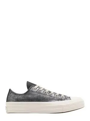 CONVERSE Chuck 70 Low Suede Shimmer Sneakers - Grey