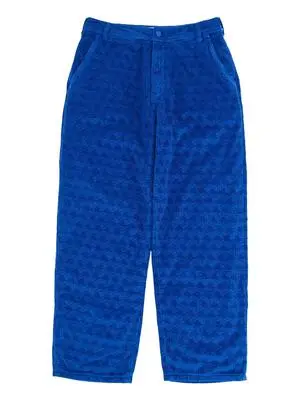 ERL Embossed Corduroy Pants - Blue