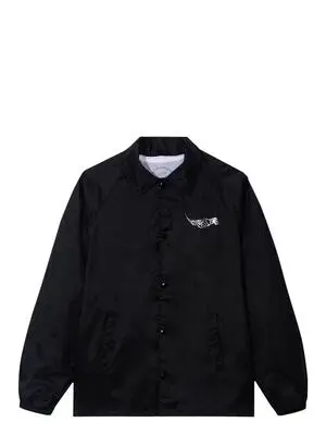 ANTI SOCIAL SOCIAL CLUB I Get Into It Coach Jacket - Black