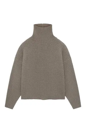 Fear Of God Heavy Waffle Turtleneck - Grey