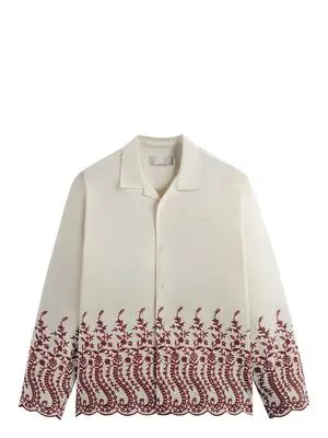 Kith Adonis Camp Collar Shirt - Cream