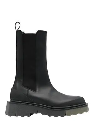 Off-White Sponge Chelsea Boot - Black