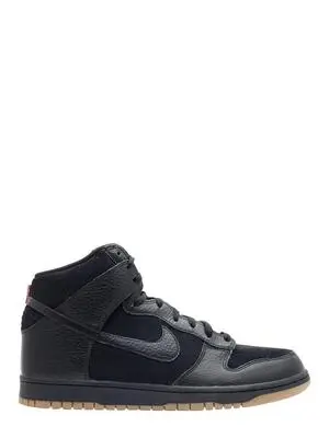 Nike Dunk High Top Sneakers - Black