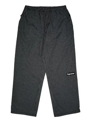 Supreme Reflective Ripstop Track Pant - Black