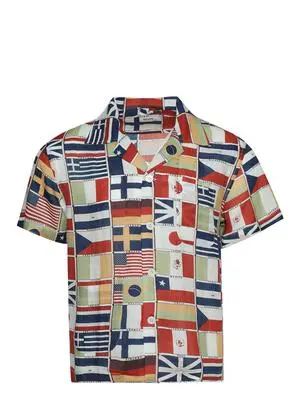 BODE International Flags Short-sleeve Shirt - Multicolor