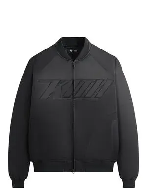 Kith Satin Bomber Jacket - Black
