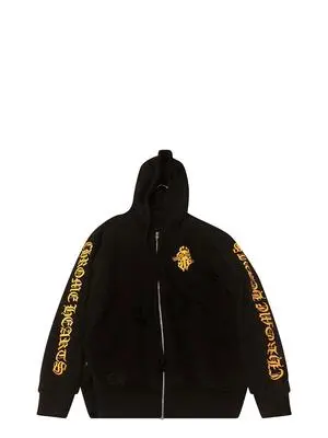 Chrome Hearts Dagger Zip Up Hoodie - Black