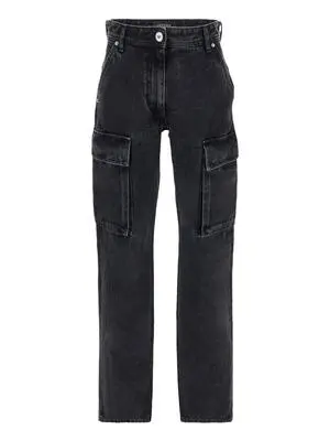 Versace Stone Wash Denim - Black