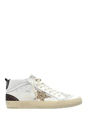 GOLDEN GOOSE Mid Star Sneakers - White