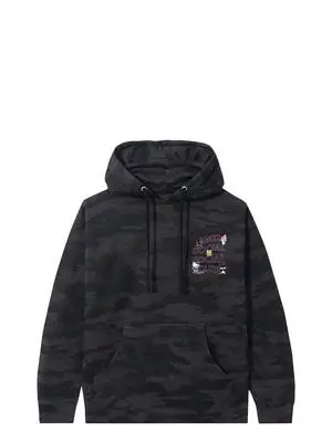 ANTI SOCIAL SOCIAL CLUB X Hello Kitty And Friends Camo Hoodie - Black