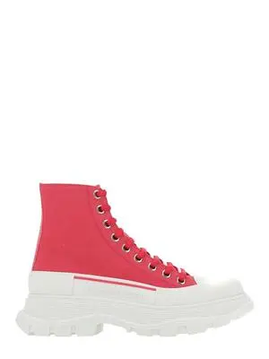 Alexander McQueen Tread Slick Boots Pink