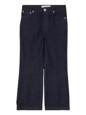 LANVIN Flared Leg Pant - Blue