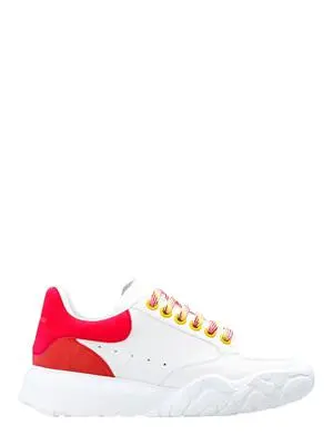 Alexander McQueen Oversized Court Trainer - White
