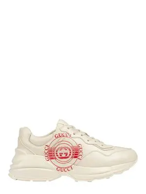 Gucci Rhyton Disk Sneakers - Cream